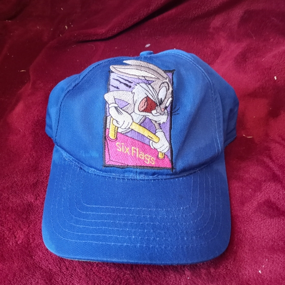 Six Flags | Accessories | Vintage Six Flags Bugs Bunny Hat | Poshmark